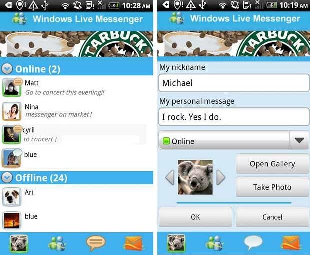 Messenger WithYou: melhor MSN (Windows Live Messenger) para Android