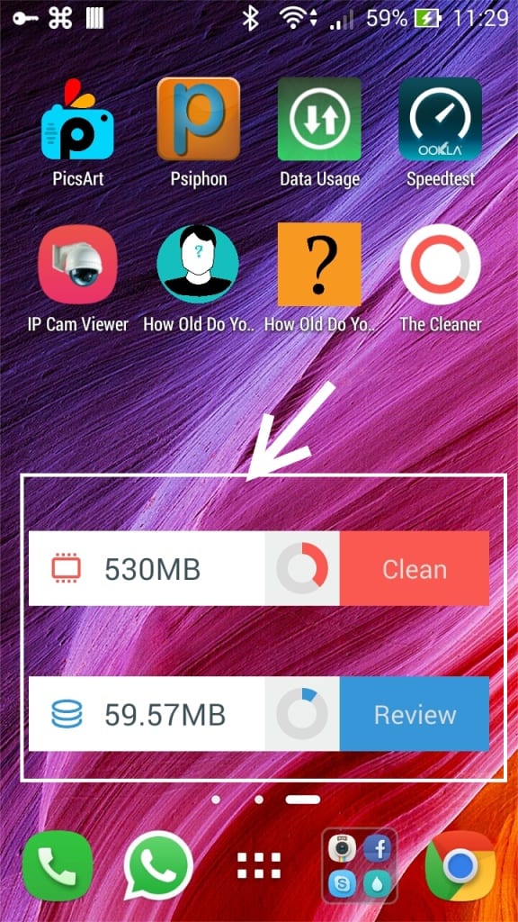 Widget Apps Android