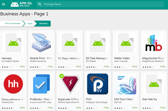 Os 5 melhores sites para Android seguro APK Downloads