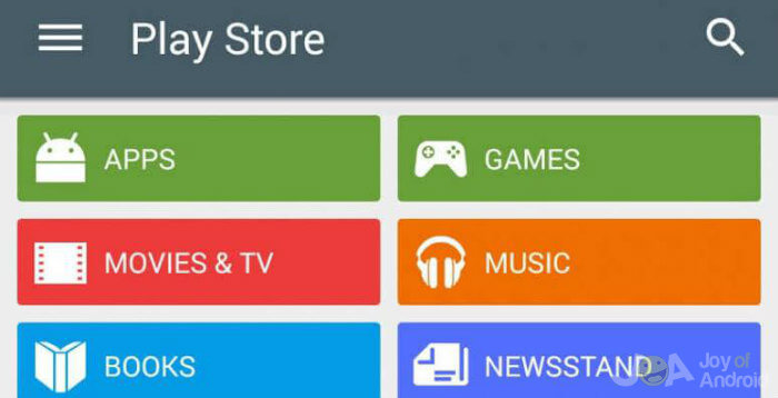 Como atualizo a Play Store no Android?