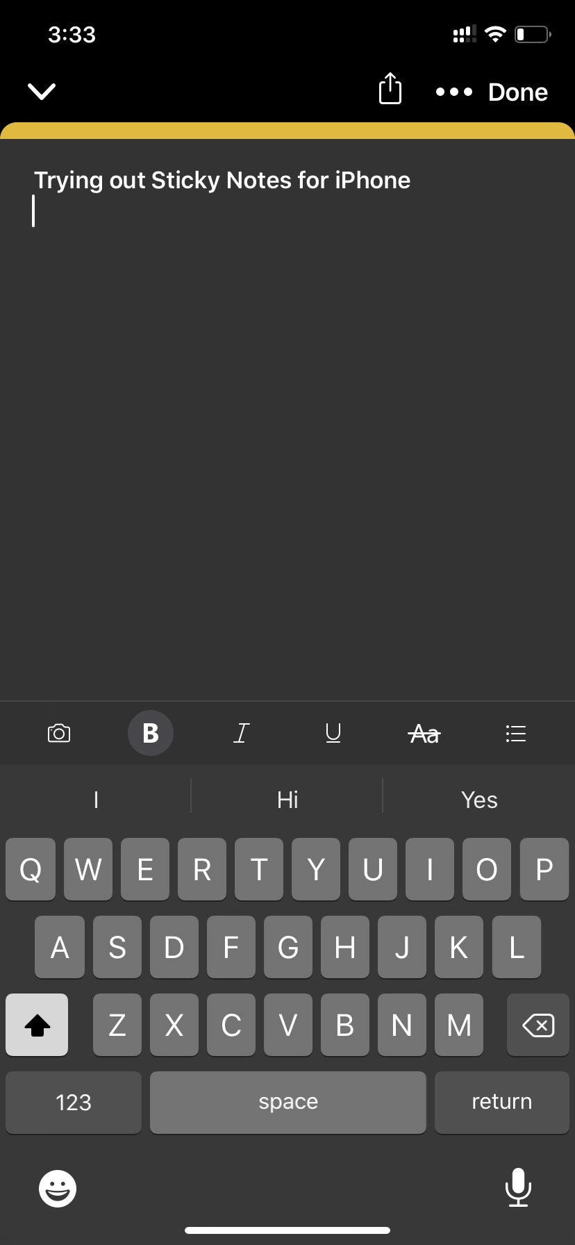 Como acessar notas auto-adesivas no iPhone, Android e Mac