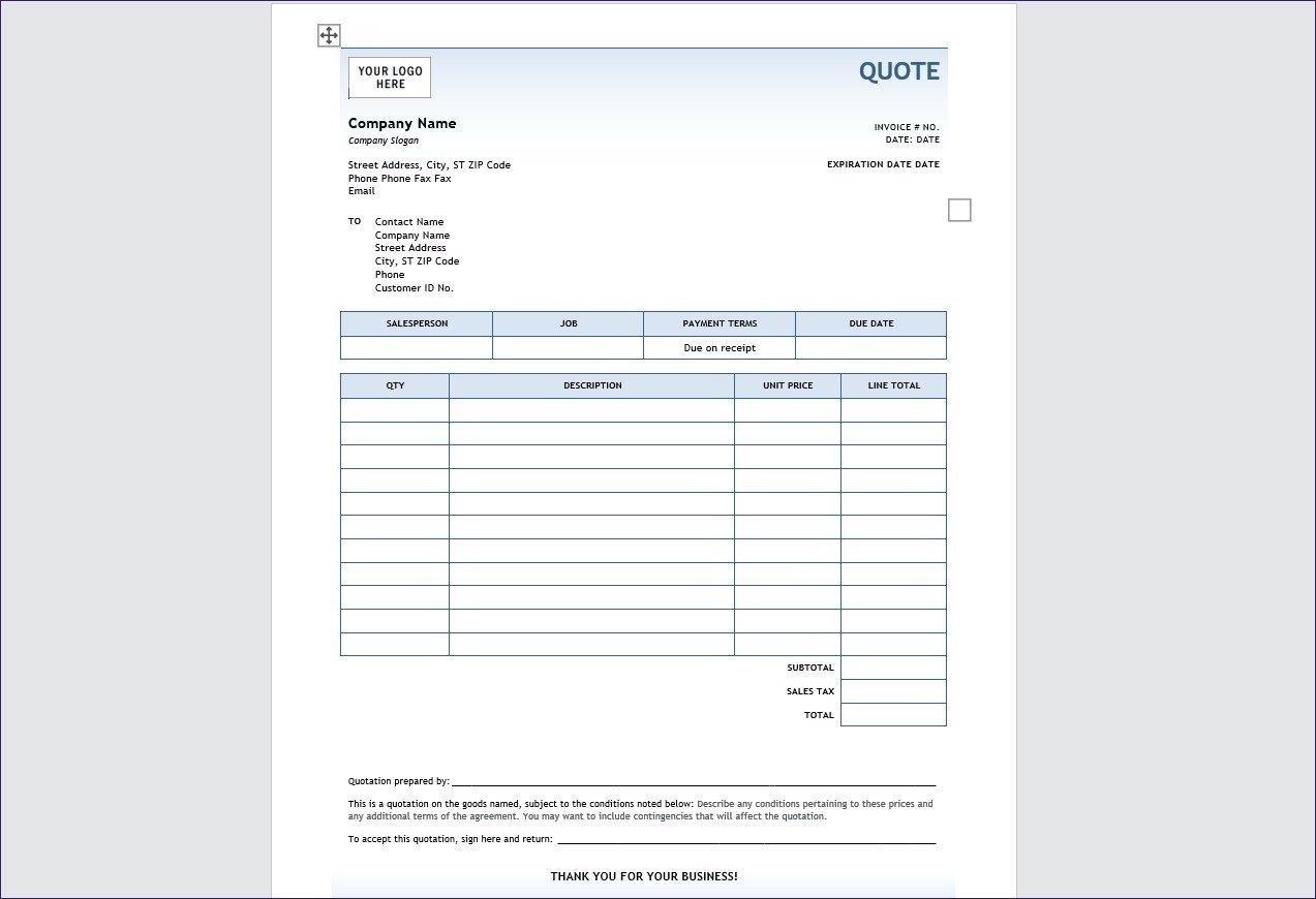 11 melhores modelos do Microsoft Word para criar fatura