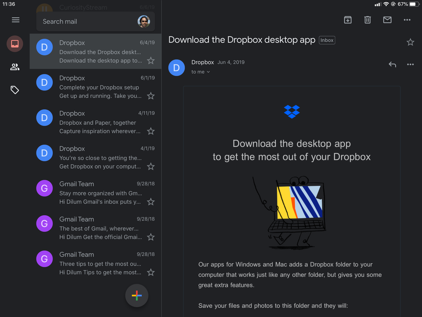 Como ativar ou desativar o modo escuro no Gmail no iPhone e iPad - Apps ... Como ativar ou desativar o modo escuro no Gmail no iPhone e iPad - Apps ...