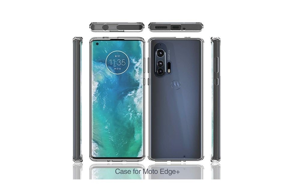 Os 5 principais casos transparentes para Motorola Edge Plus