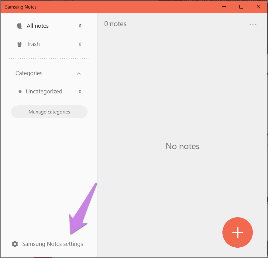 Como visualizar o Samsung Notes no Windows