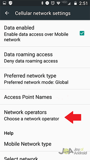 Como resolver problemas de rede móvel Android em casa
