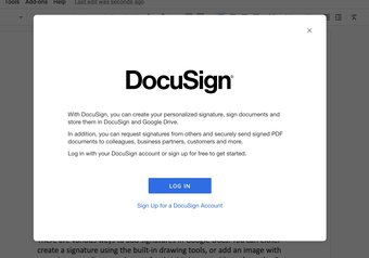 3 principais maneiras de assinar documentos no Google Docs
