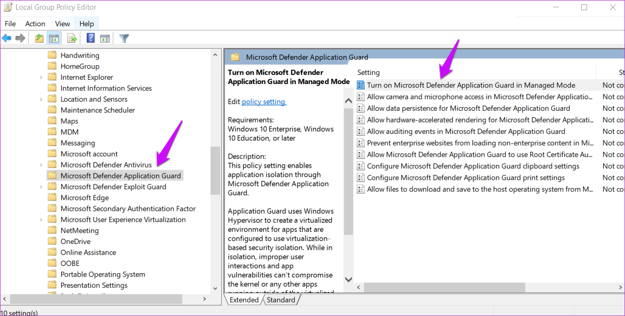 O que é o Microsoft Defender Application Guard e como ativá-lo
