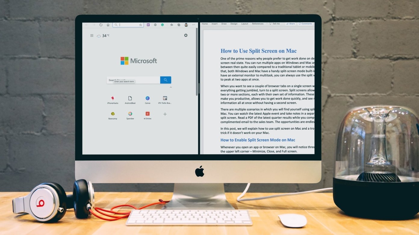 Como usar a tela dividida no Mac