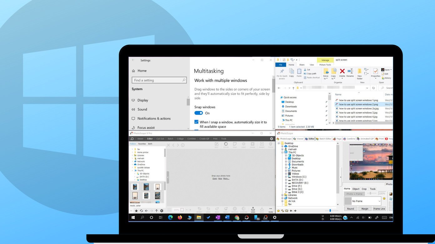 Um Guia Completo Para Usar A Tela Dividida No Windows 10 