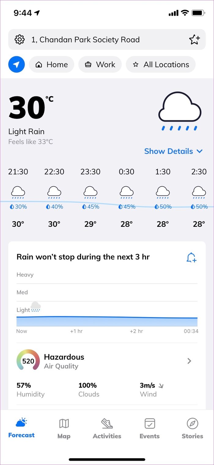 6 melhores aplicativos de widget de clima para iPhone