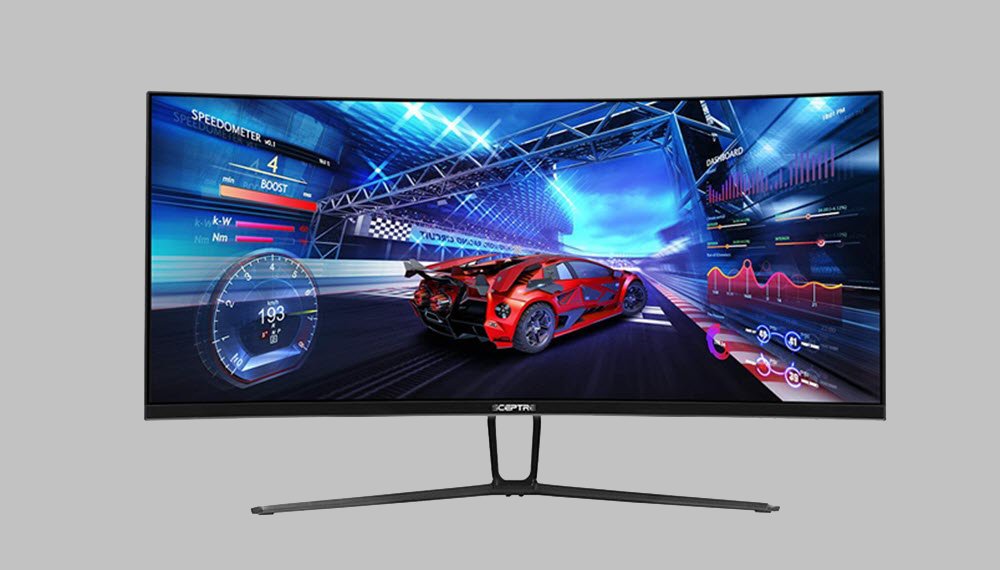 6 melhores monitores curvos ultralarga acessíveis abaixo de US $ 500