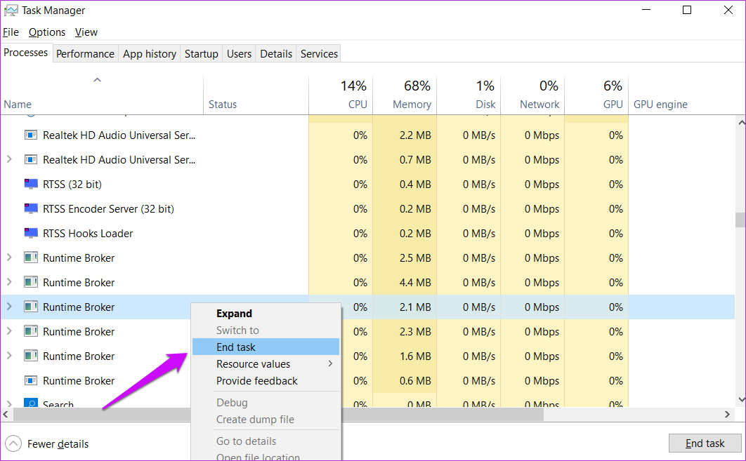 O que é o Runtime Broker no Windows 10 e você deve se preocupar com isso?