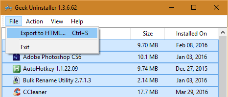 Como obter uma lista de todos os softwares instalados em um sistema Windows