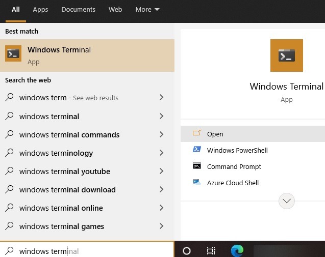 Como instalar o Terminal Windows no Windows 10