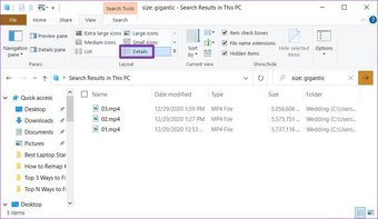 3 maneiras principais de encontrar arquivos grandes no Windows 10