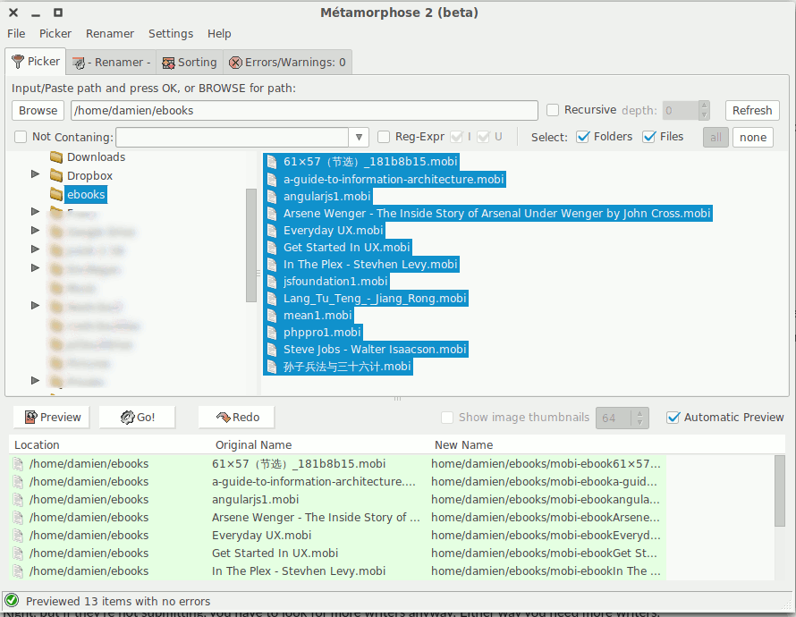 Como renomear arquivos no Linux