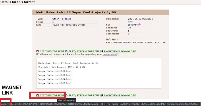 Como abrir um link magnético em qualquer navegador