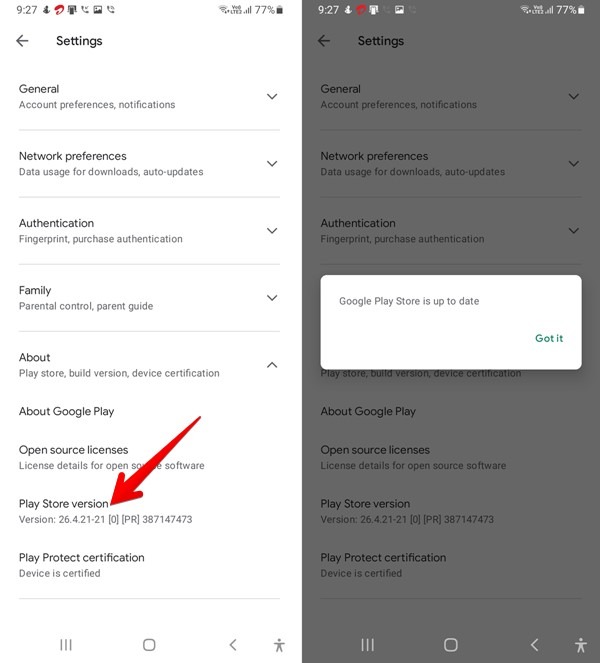 Como desinstalar e reinstalar Google Play Store no Android