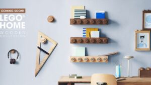 Nova coleção de madeira da LEGO Home chega para dominar suas paredes ...