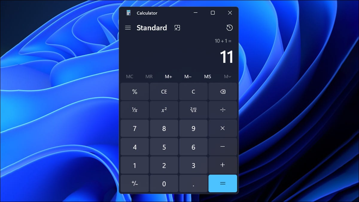 O aplicativo Calculadora do Windows 11 vem com recursos poderosos