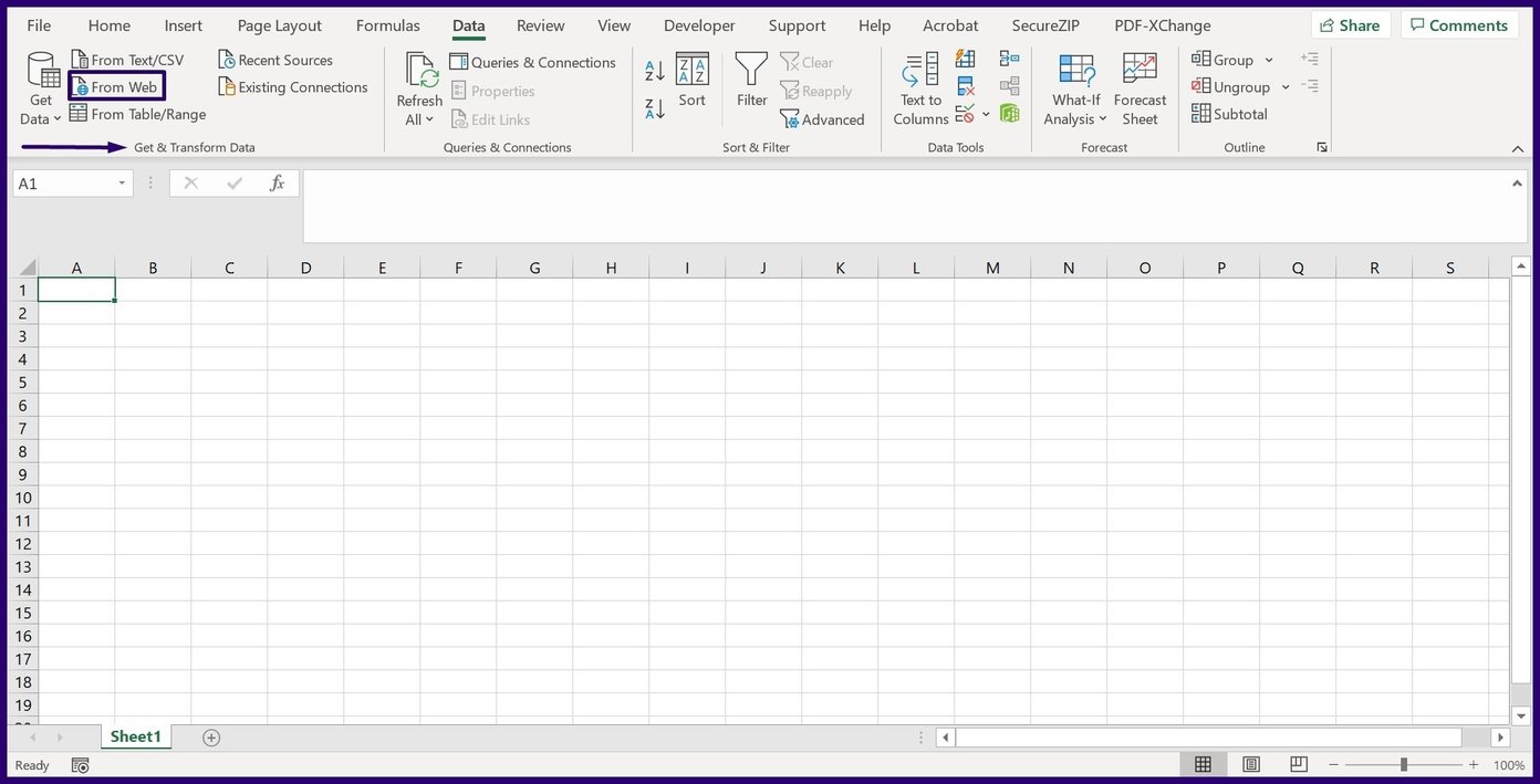 Como importar dados da web para o Microsoft Excel