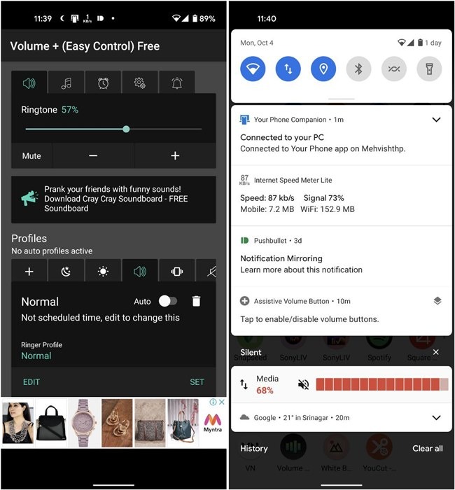 7 aplicativos úteis de controle de volume do Android para ajustar o ...