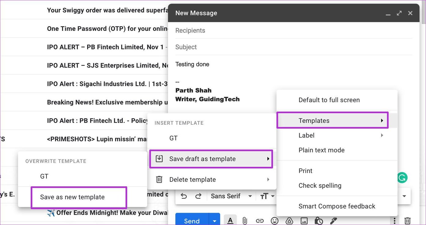 Como Criar um Modelo de Email no Gmail