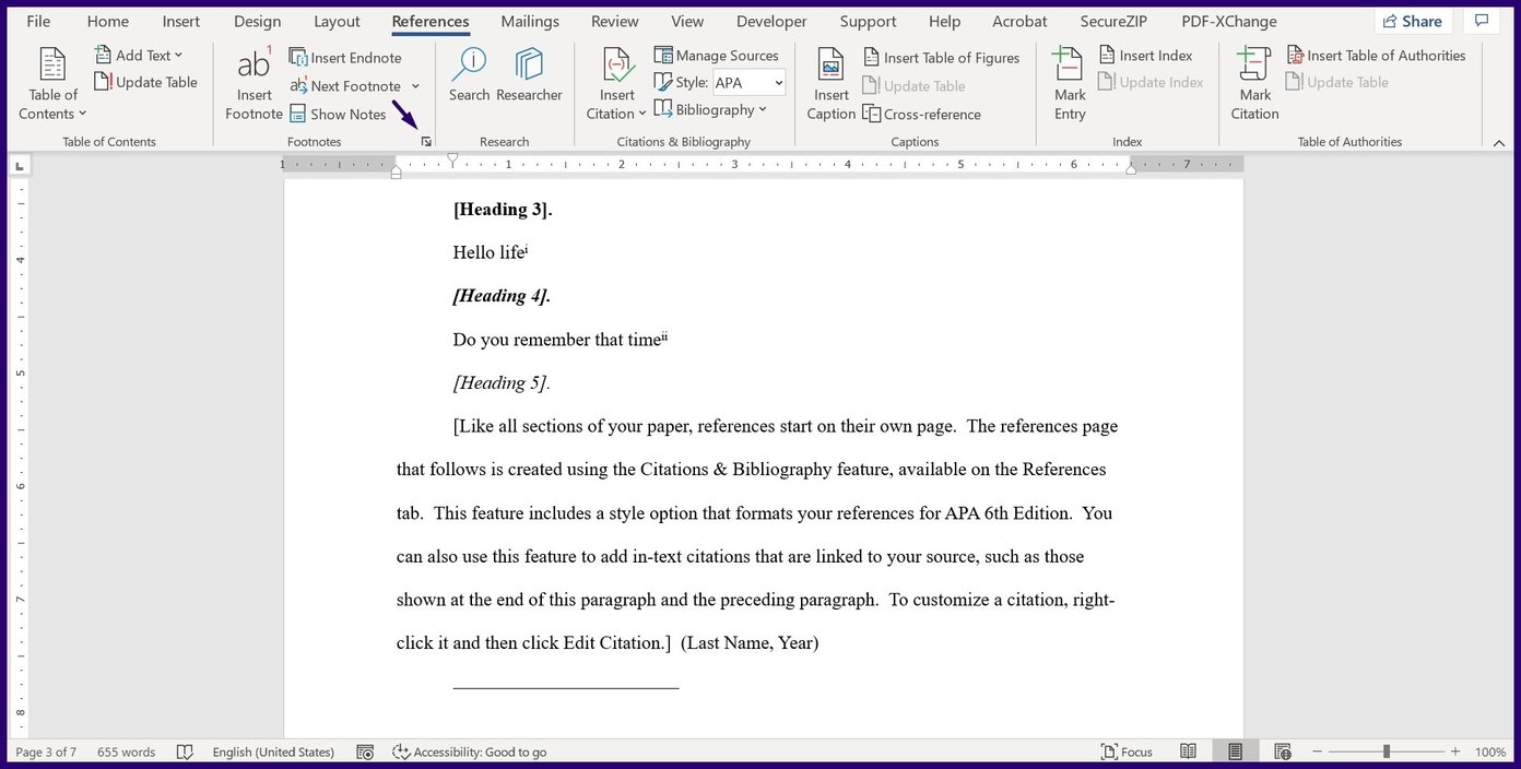 Como criar e inserir notas de rodapé e notas de fim no Microsoft Word