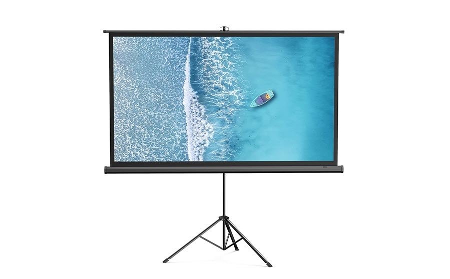 5 melhores telas de projetor para home cinema