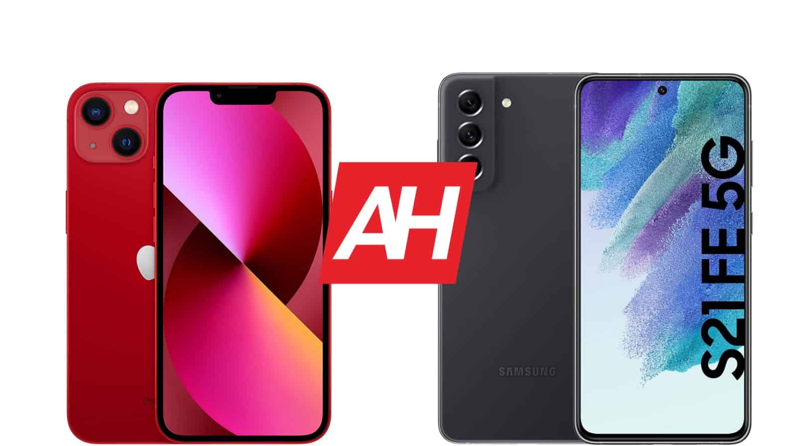 Apple iPhone 13 vs Samsung Galaxy S21 FE