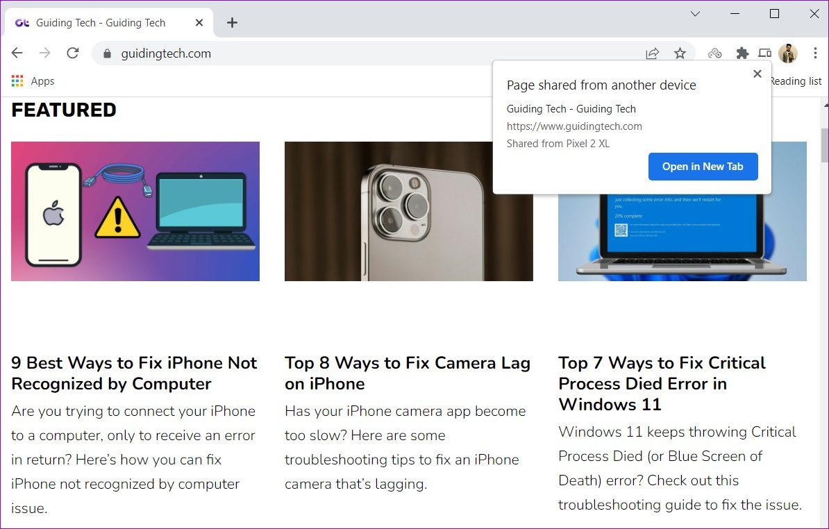 As 3 principais maneiras de compartilhar links de páginas da Web do ...