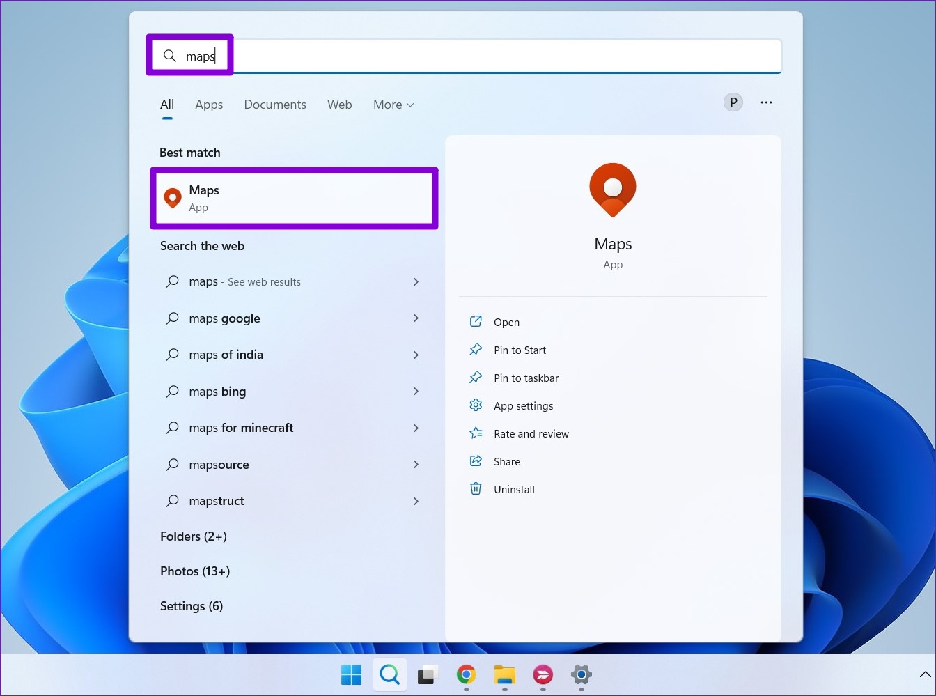 Como usar mapas offline no Windows 11