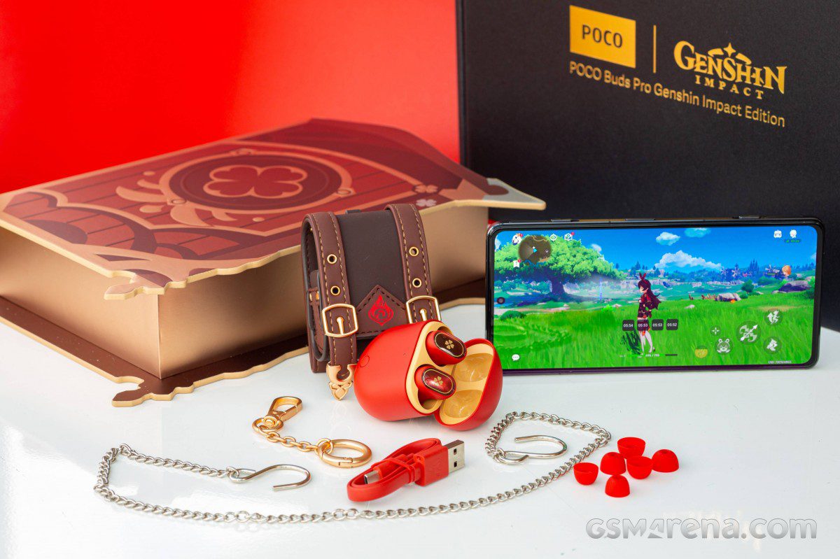 Poco Buds Pro Genshin Impact Edition prático
