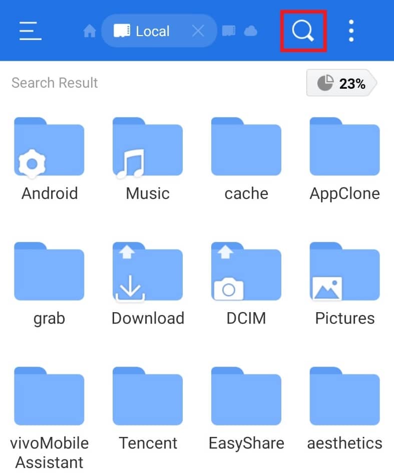 Como usar .estrongs no Android