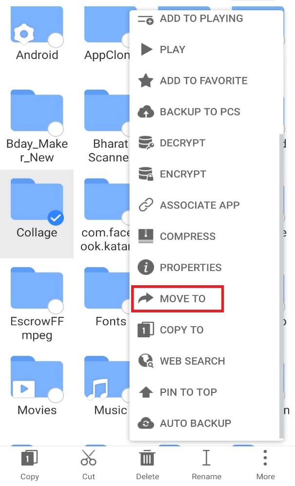 Como usar .estrongs no Android