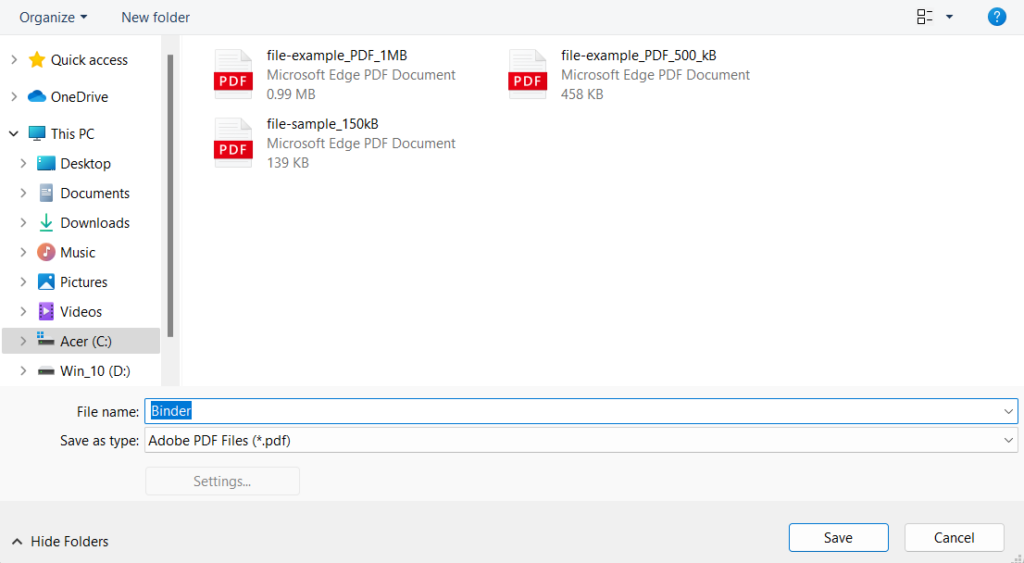 Como combinar arquivos PDF no Windows 11/10 Como combinar arquivos PDF no Windows 11/10
