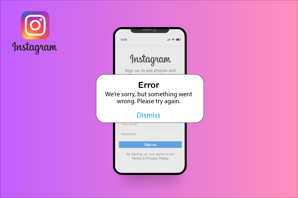 Corrigir o erro de login obrigatório de feedback do Instagram