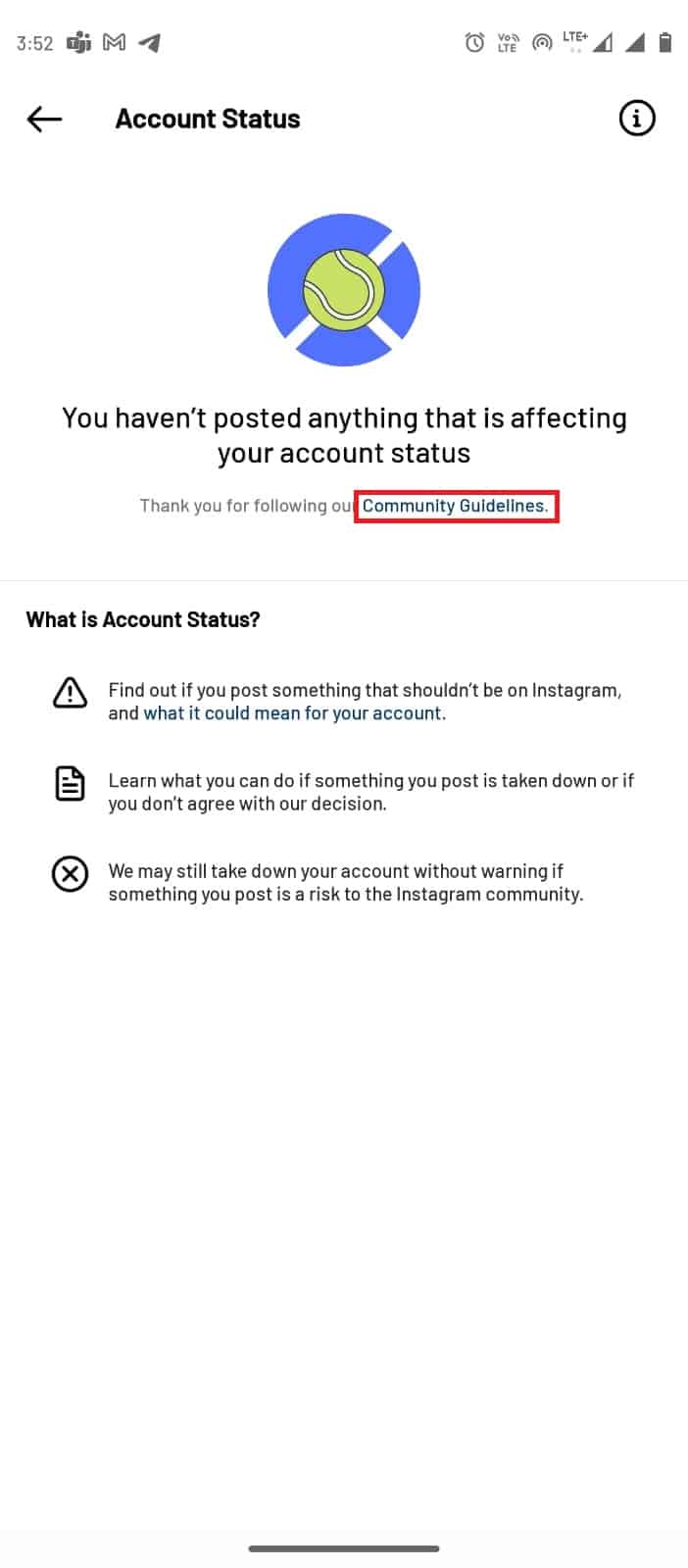 Corrigir o erro de login obrigatório de feedback do Instagram