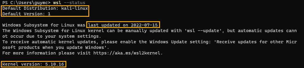 Como Verificar A Versão Do Windows Subsystem For Linux Wsl No Windows