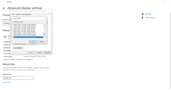 Como definir um personalizado na resolução Windows 10