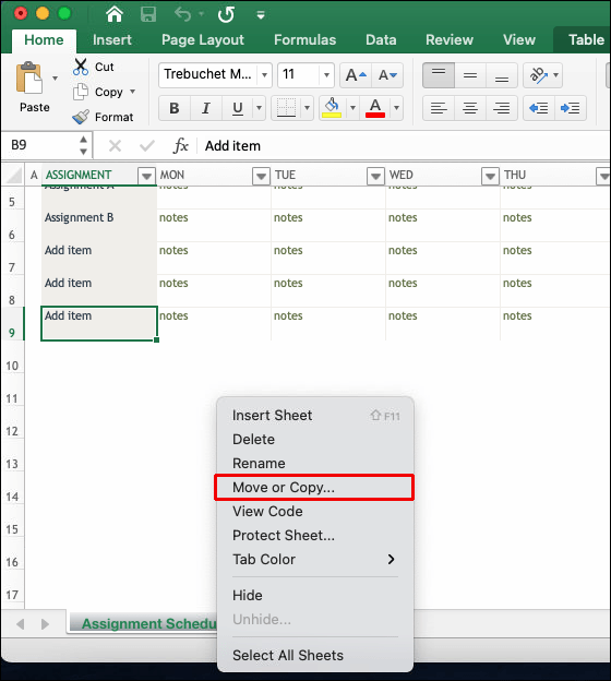 Como duplicar uma planilha no Excel