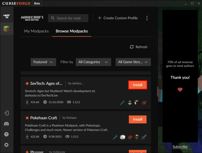 Como baixar e instalar mods no Minecraft Java
