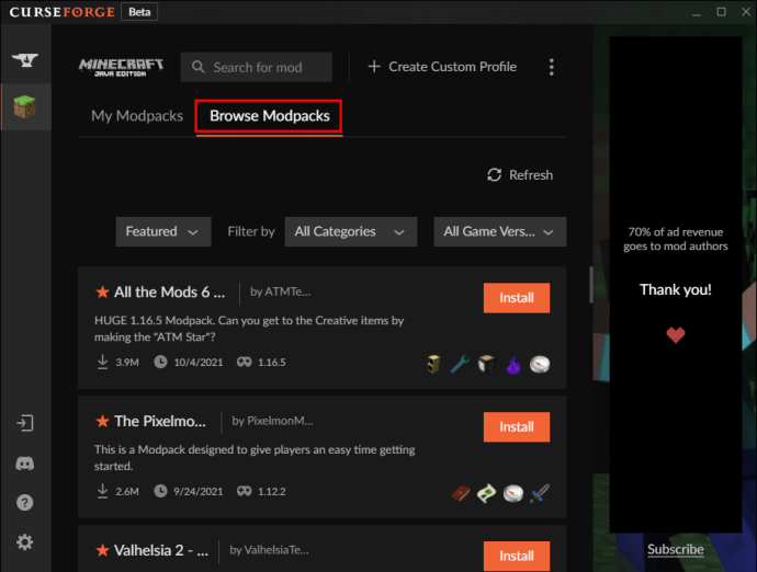 Como baixar e instalar mods no Minecraft Java