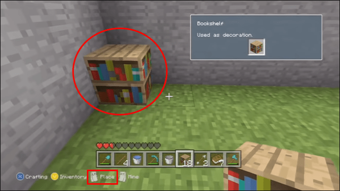Como fazer uma estante de livros no Minecraft