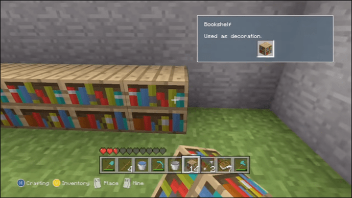 Como fazer uma estante de livros no Minecraft
