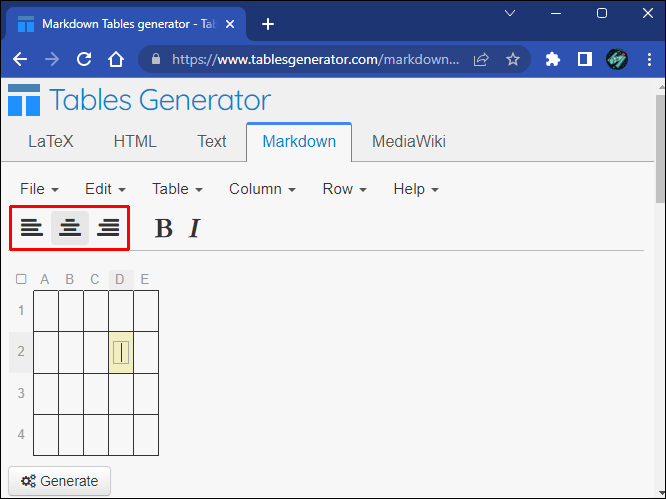 Como criar uma tabela no Markdown
