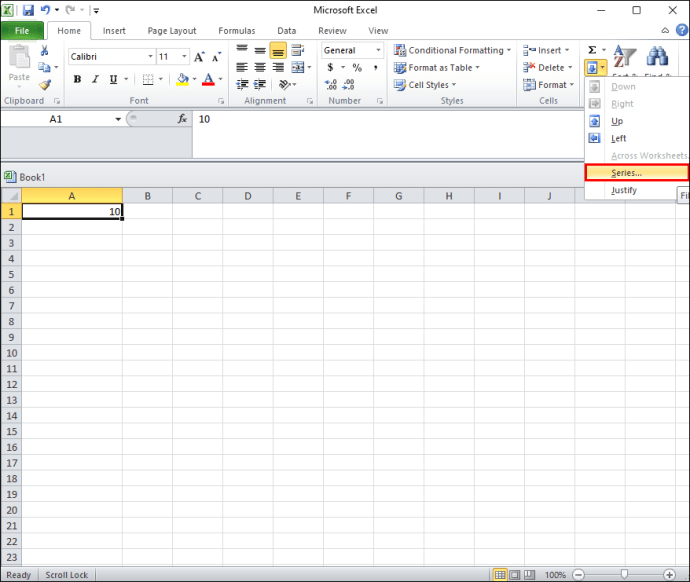 Como numerar linhas automaticamente no Excel