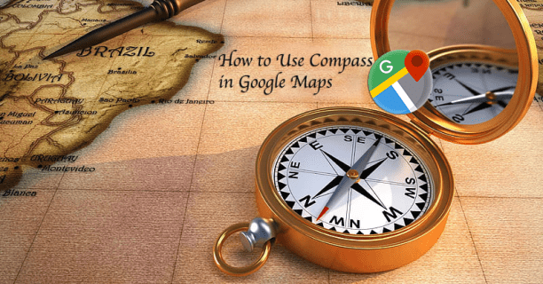 Como usar a bússola no Google Maps