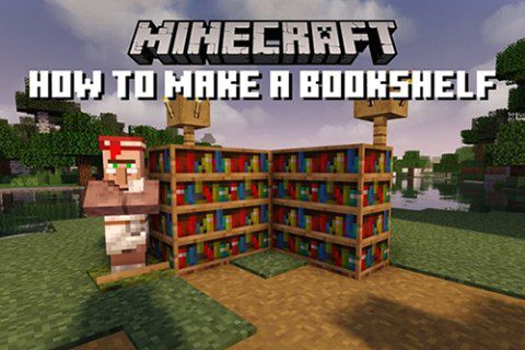 Como fazer uma estante de livros no Minecraft